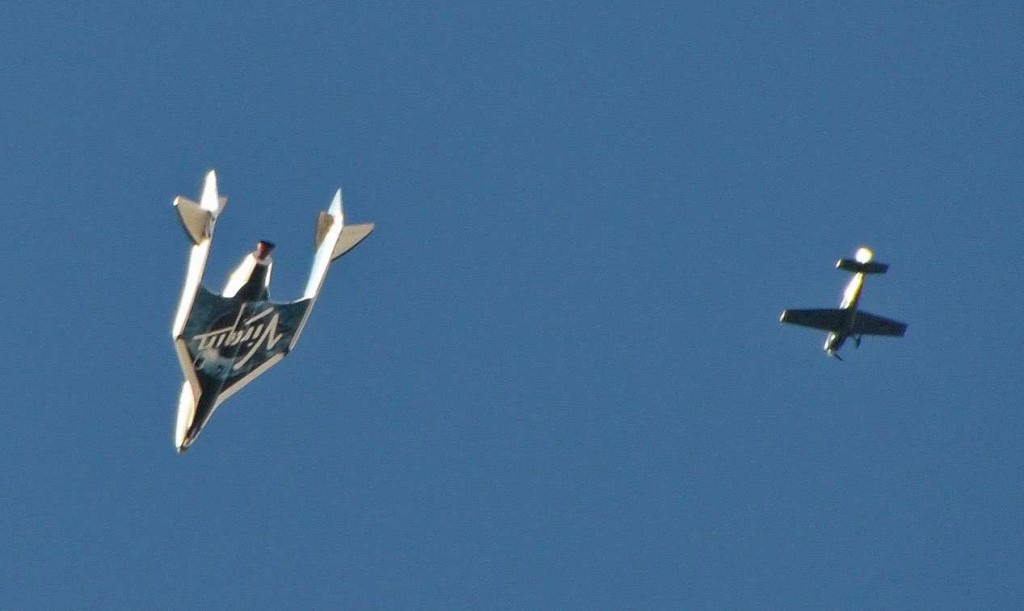 Private SpaceShipTwo Flies Third Powered Flight - Explore Deep Space